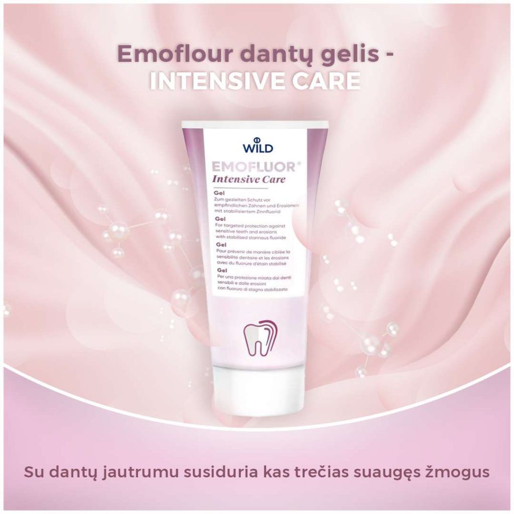 Dantų gelis Emofluor Intensive Care